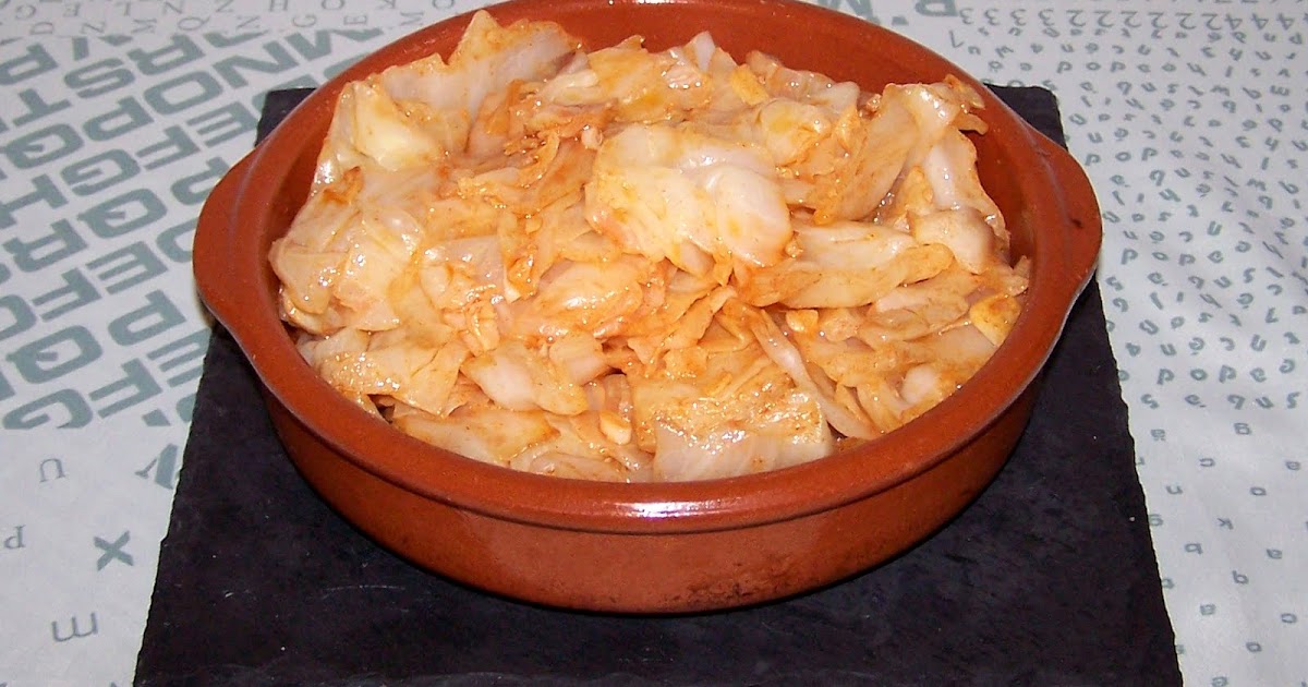 Repollo rehogado con pimentón ~ Cocina con Manel y Pilar