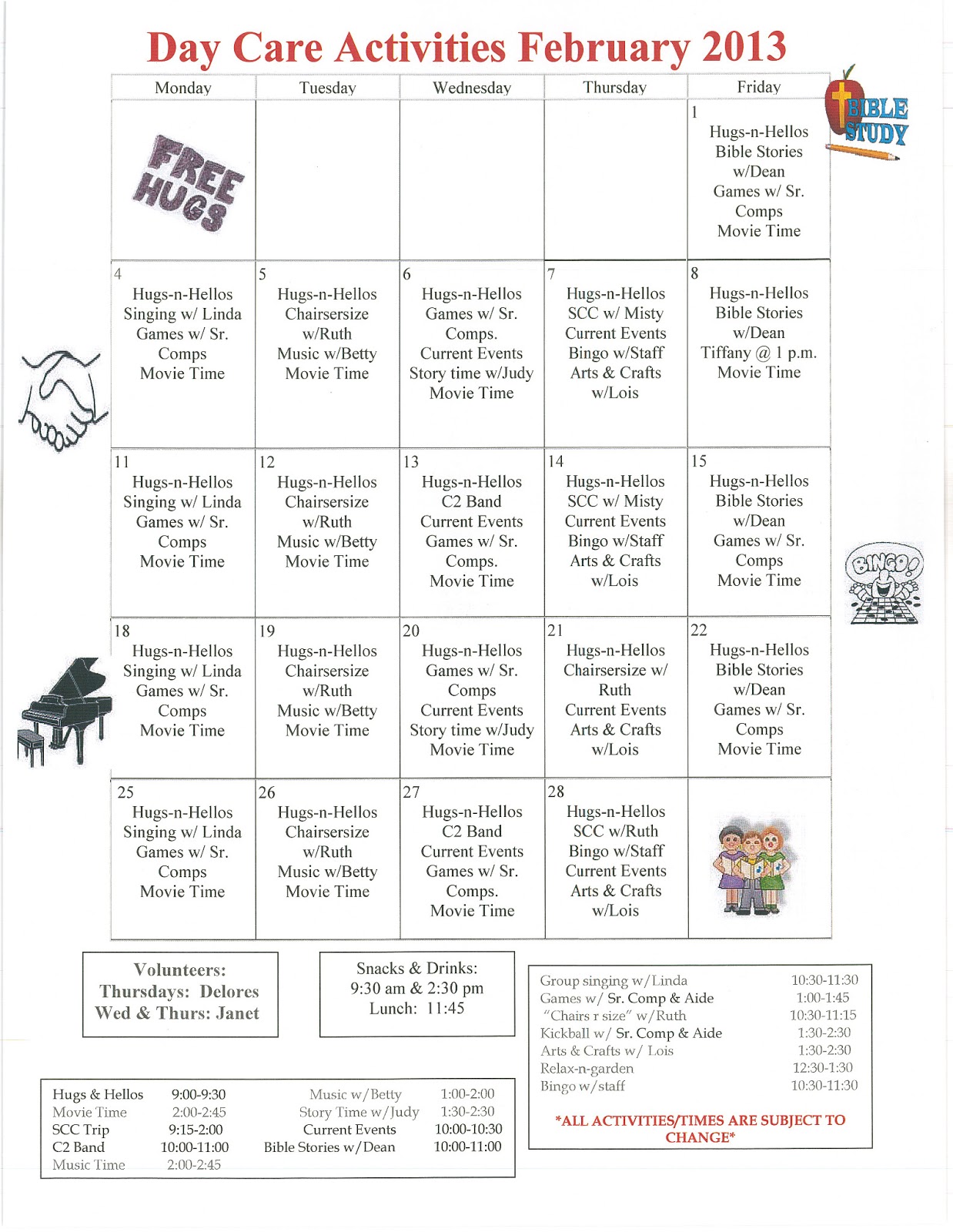 Senior Services Newsletter