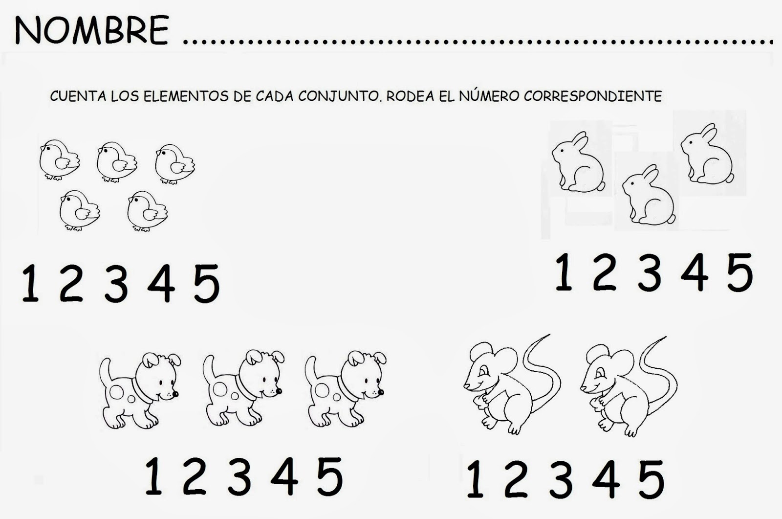 Beatriz. Maestra de Educación Infantil: LÓGICA-MATEMÁTICA