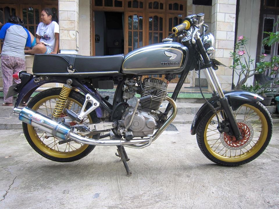 Foto Modifikasi Honda Cb Kontes Keren