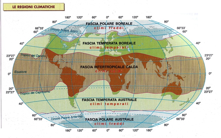 GEOGRAFIA 2BL: I CLIMI DELLA TERRA