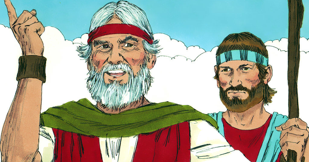 God Helped Joshua Lead the People