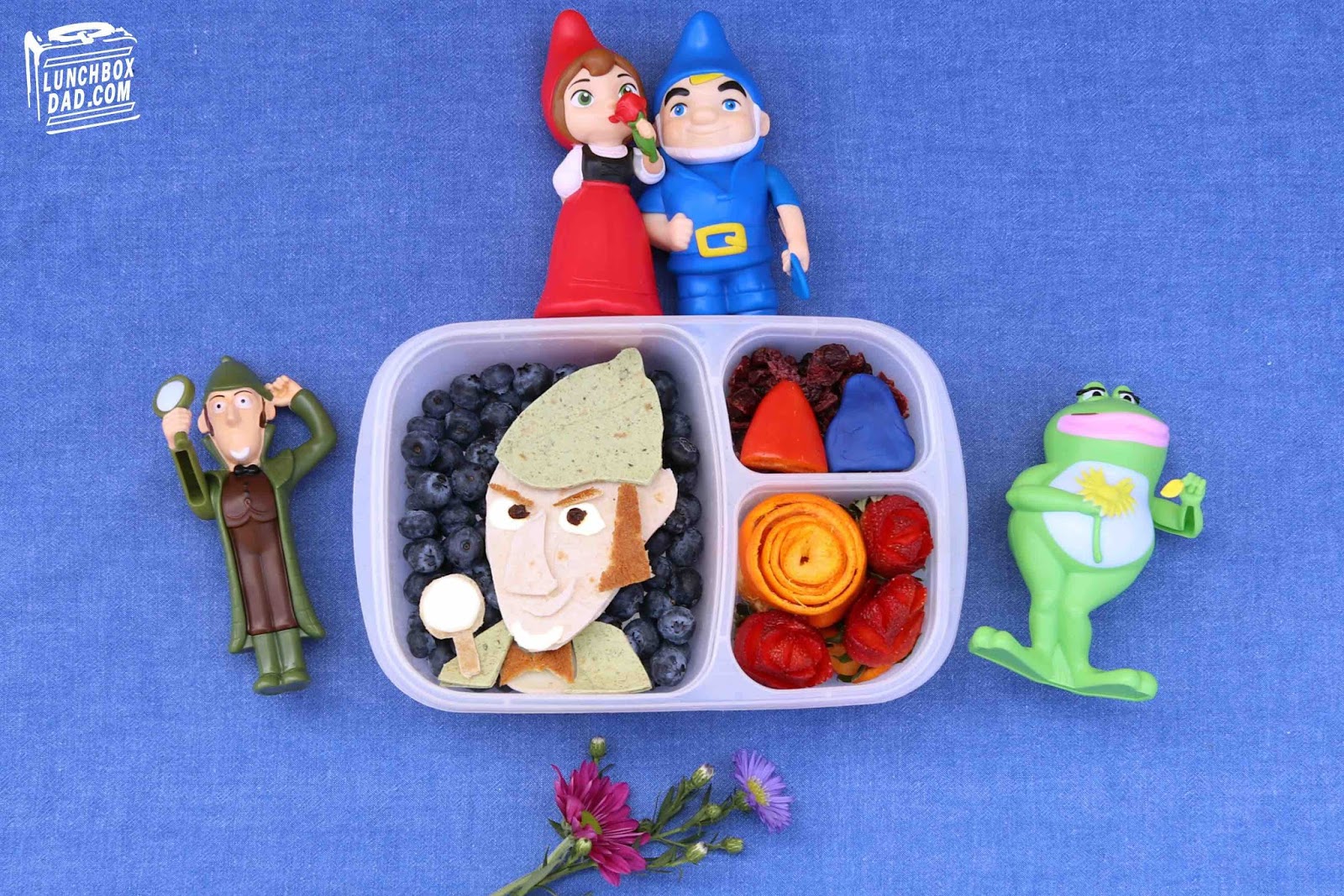 Lunchbox Dad: Sherlock Gnomes Lunch For Your Kids!