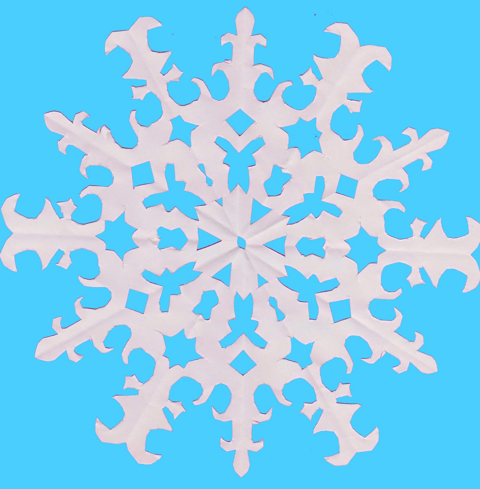 SO sooo cute: DIY flocons en papier