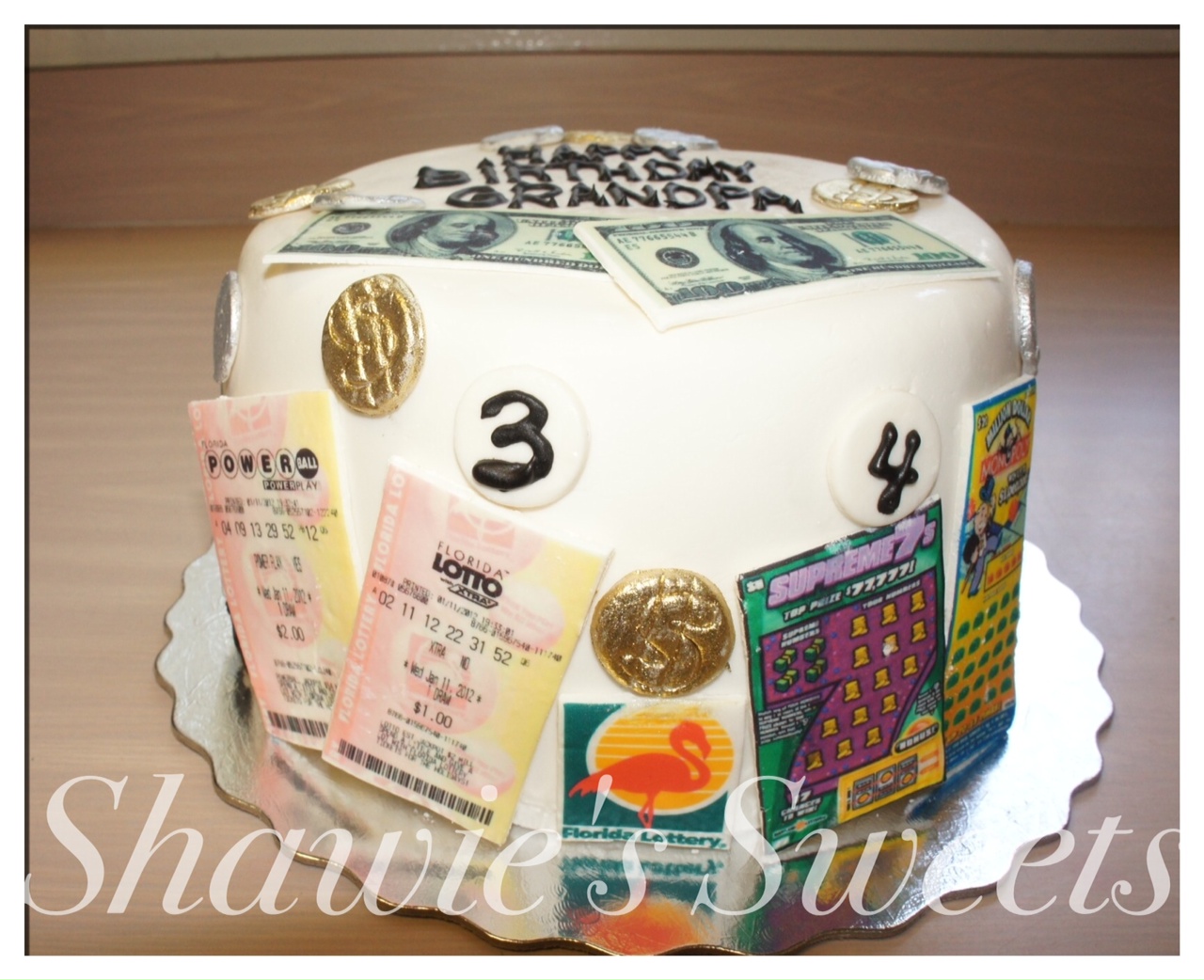 Shawie's Sweets: Lottery Cake