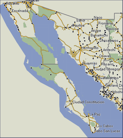 GPSTravelMaps.com: Mexico Garmin Nuvi GPS