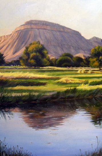Landscape Artists International: Original Mount Garfield Colorado ...