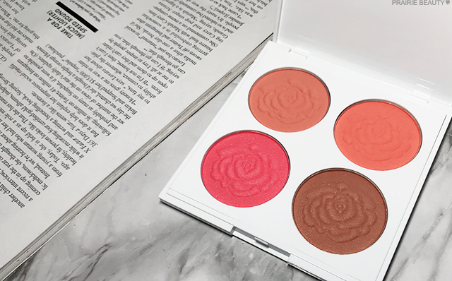REVIEW: Avon Iconic Blooming Blush Palette - Prairie Beauty