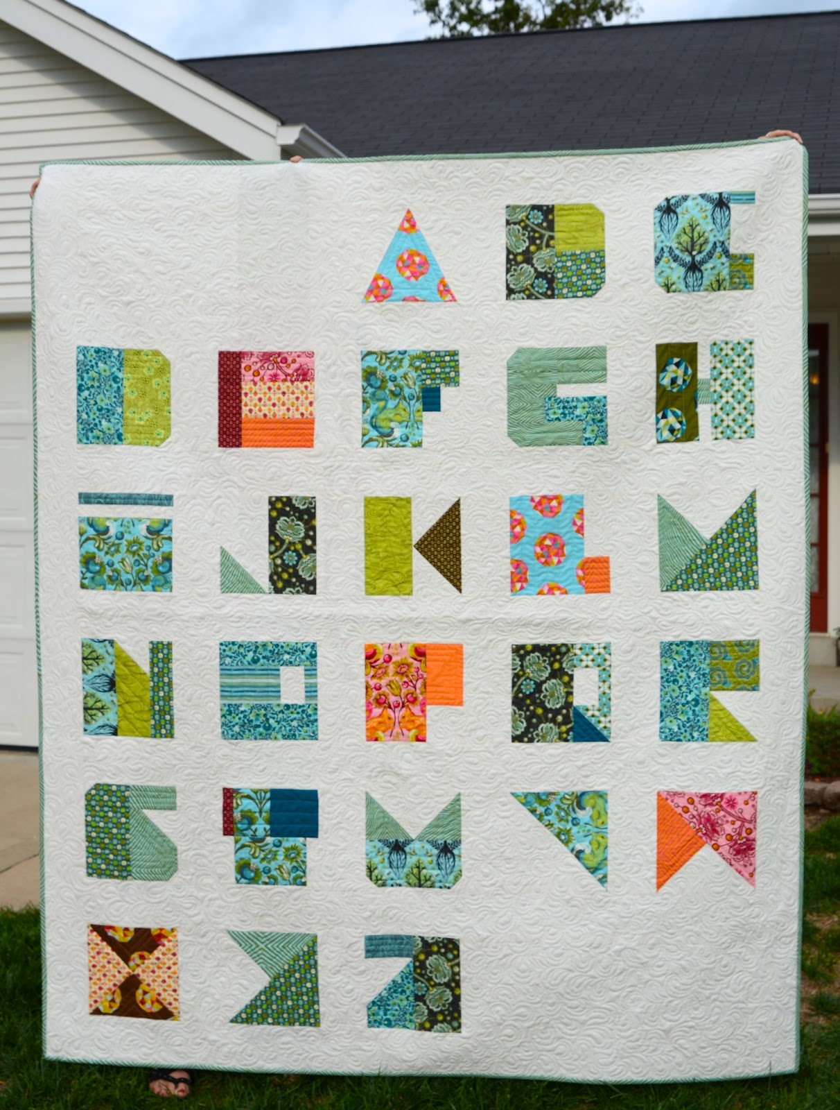 Hyacinth Quilt Designs: Tula Pink's Modern Alphabet