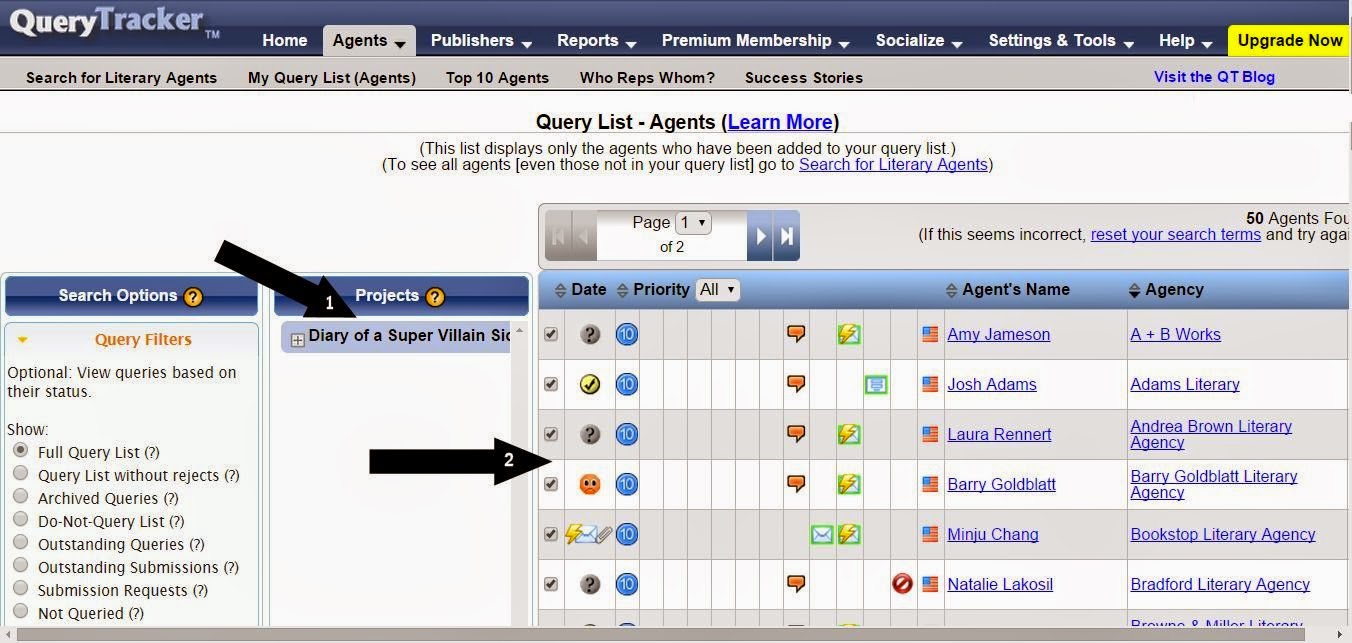 PROJECT MAYHEM: The One About Querytracker and Searching for an Agent by Robert Lettrick