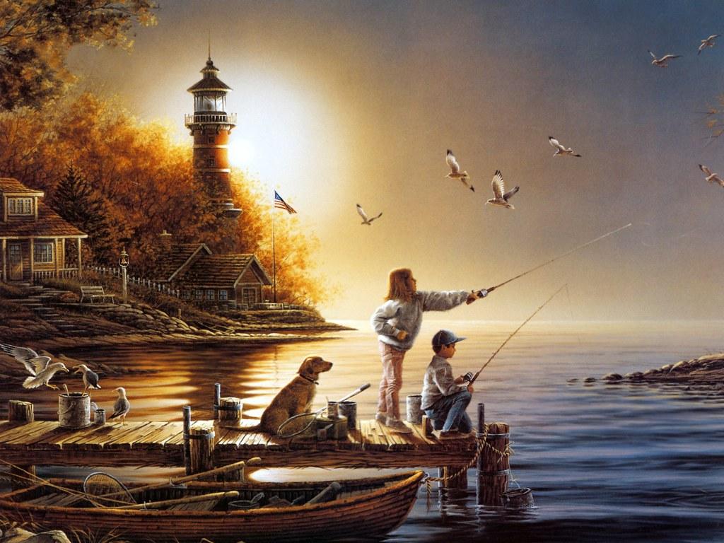 Terry Avon Redlin | Landscape Wildlife painter | Tutt'Art@ | Pittura ...