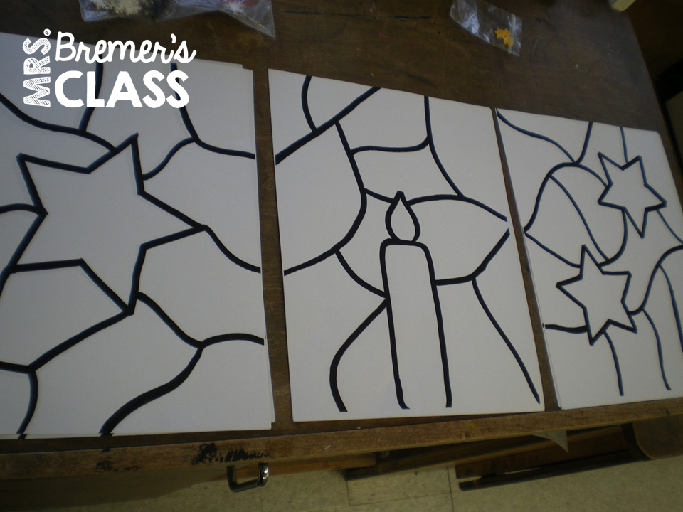 Mrs. Wishy-Washy Art, Christmas Cards & More Kindergarten Christmas Art ...