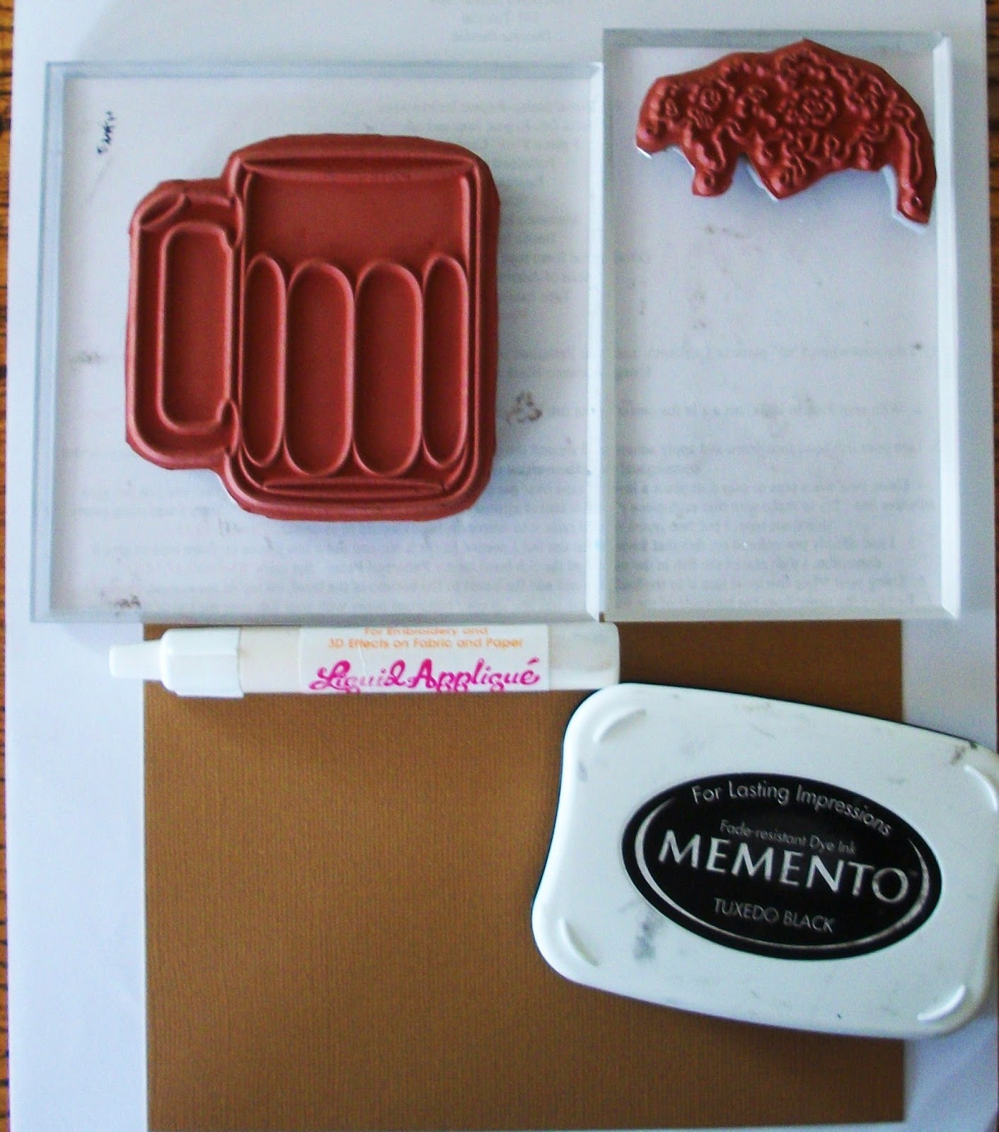 For the Love of Cardmaking: Project of the week-Tutorial On Stamping ...