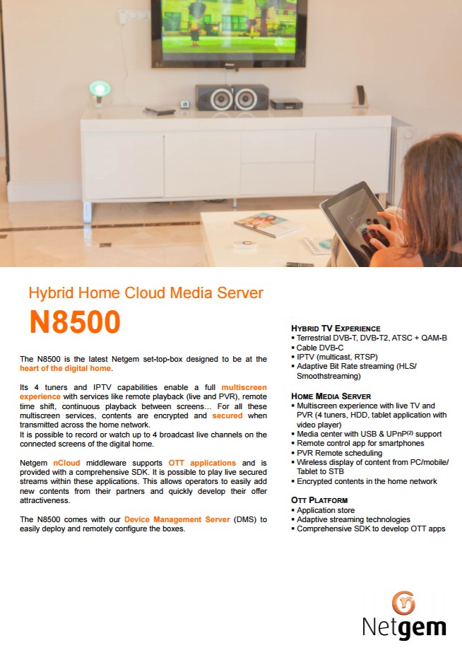 netgemiene: Netgem Hybrid Home Cloud Media Servers (4K UHD TV, HYBRID ...