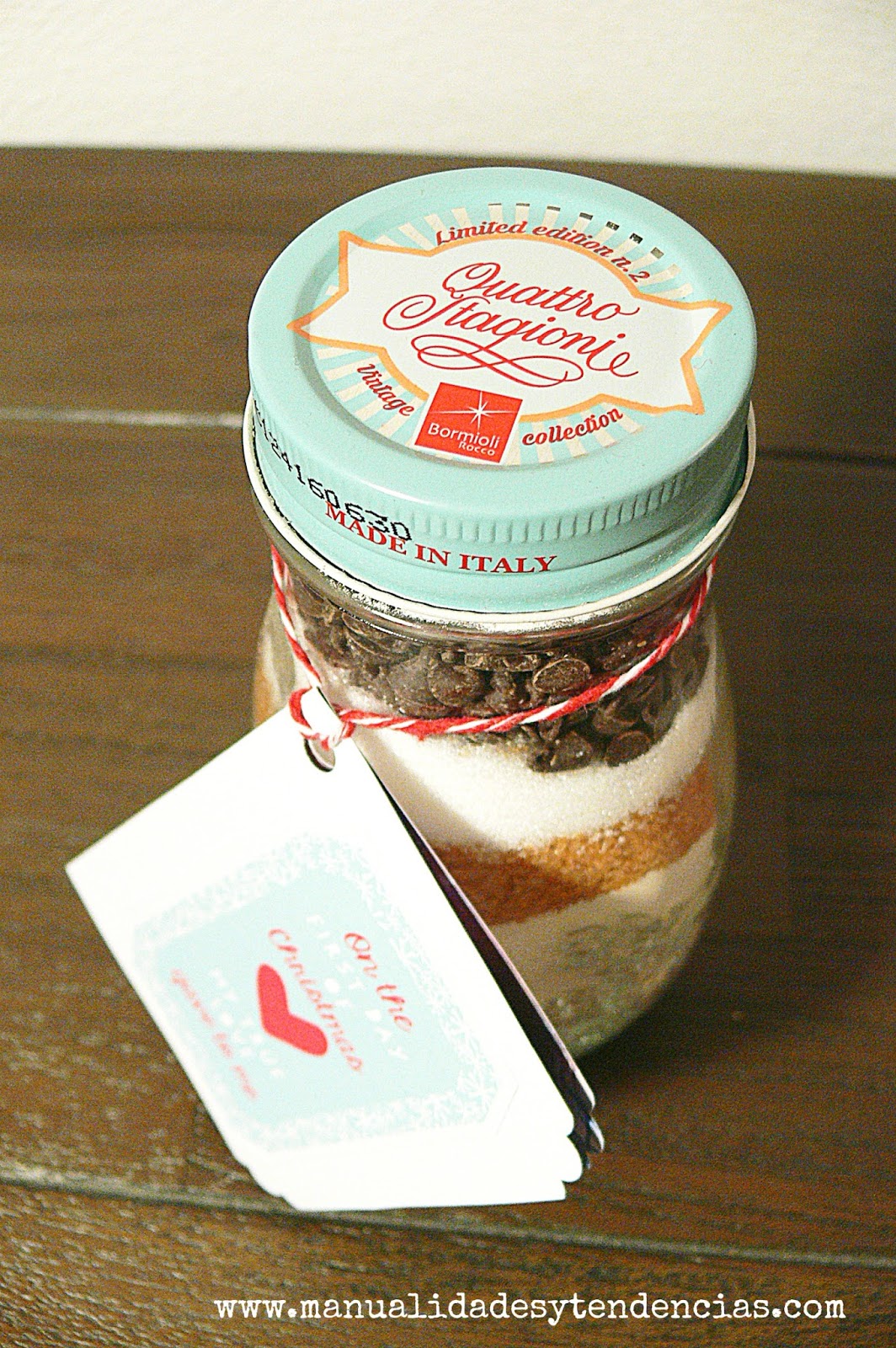 Manualidades y tendencias: Kit para hacer cookies / Bottled cookies kit