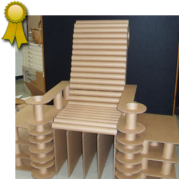 UW Design Gallery 2012 Archive: The Cardboard Throne