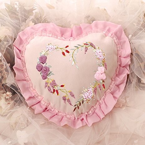 Needlework.: Вышивка лентами. Декоративные подушки.Embroidery ribbons ...