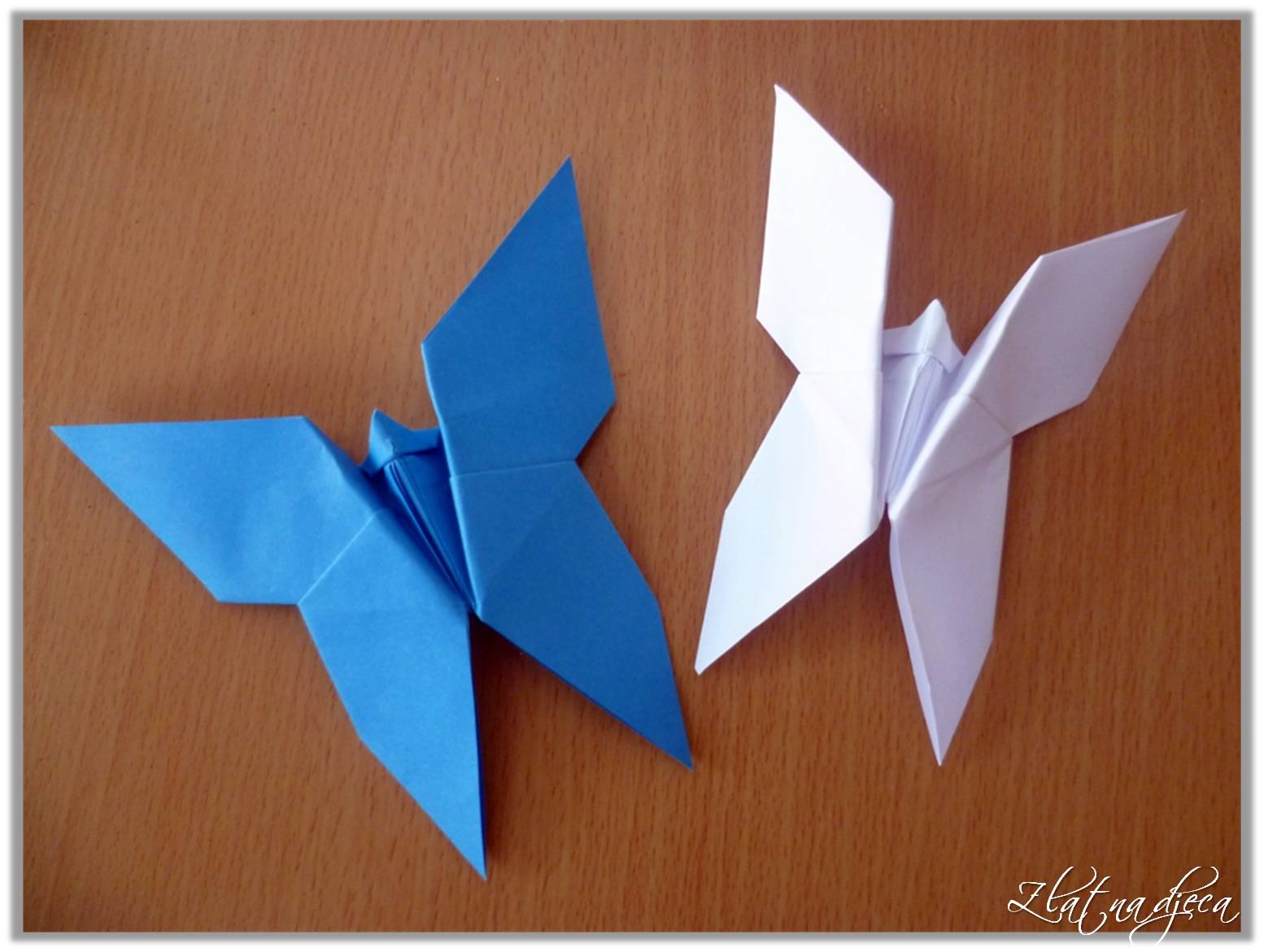 Zlatna djeca: Origami leptir