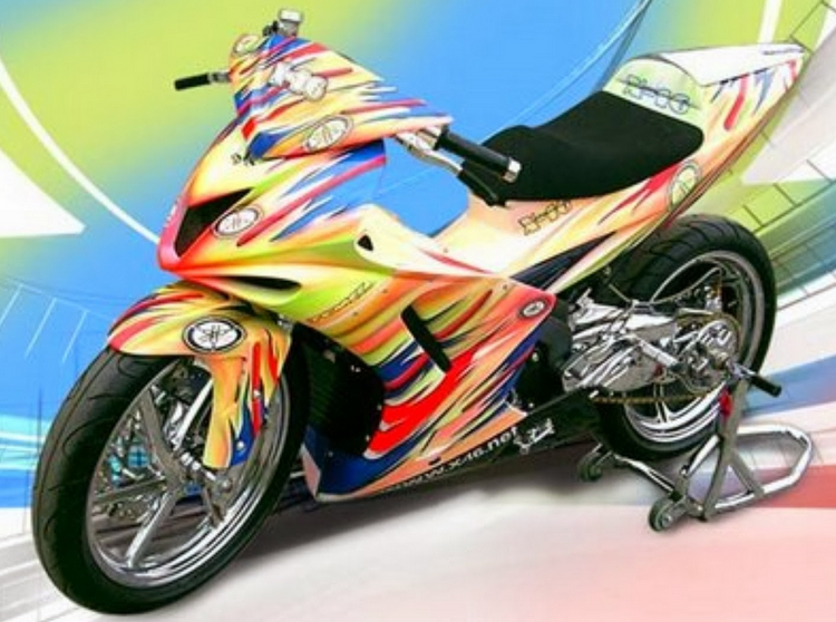 7 Gambar modifikasi motor MX - Ide kreatif Otomotif MX Terbaru