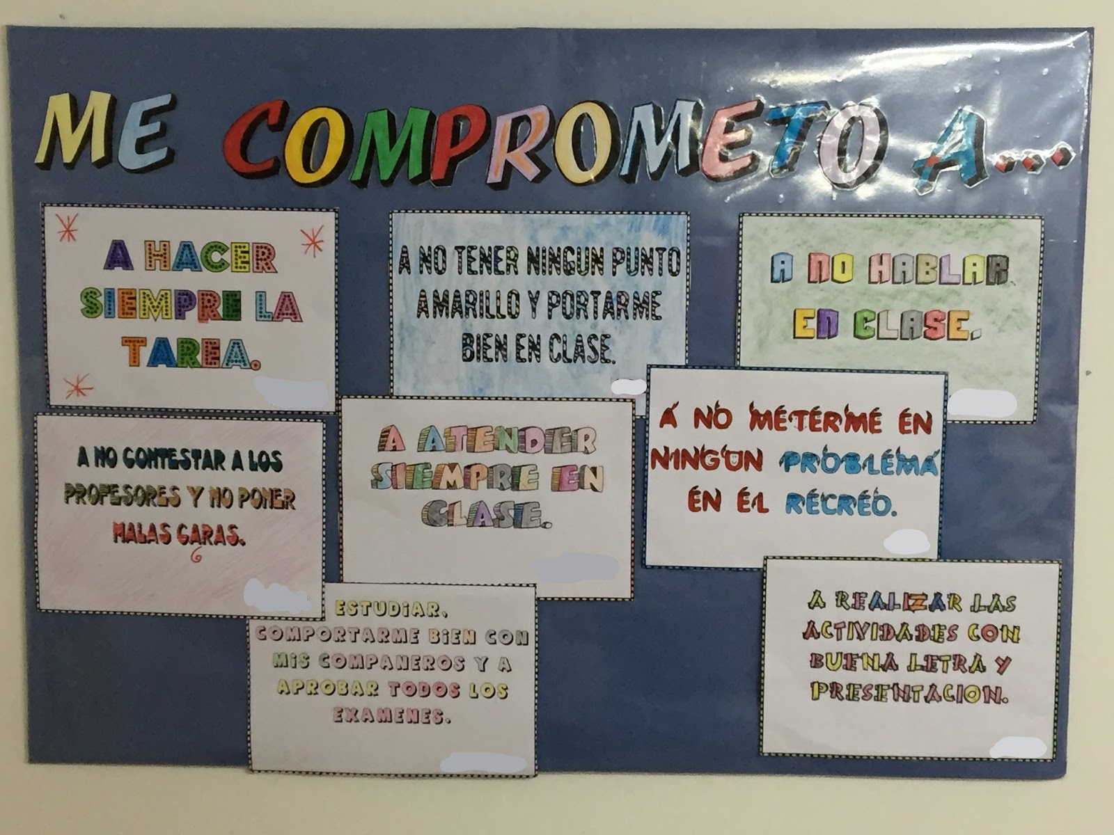 El aula de Merche: COMPROMISOS El aula de Merche: COMPROMISOS