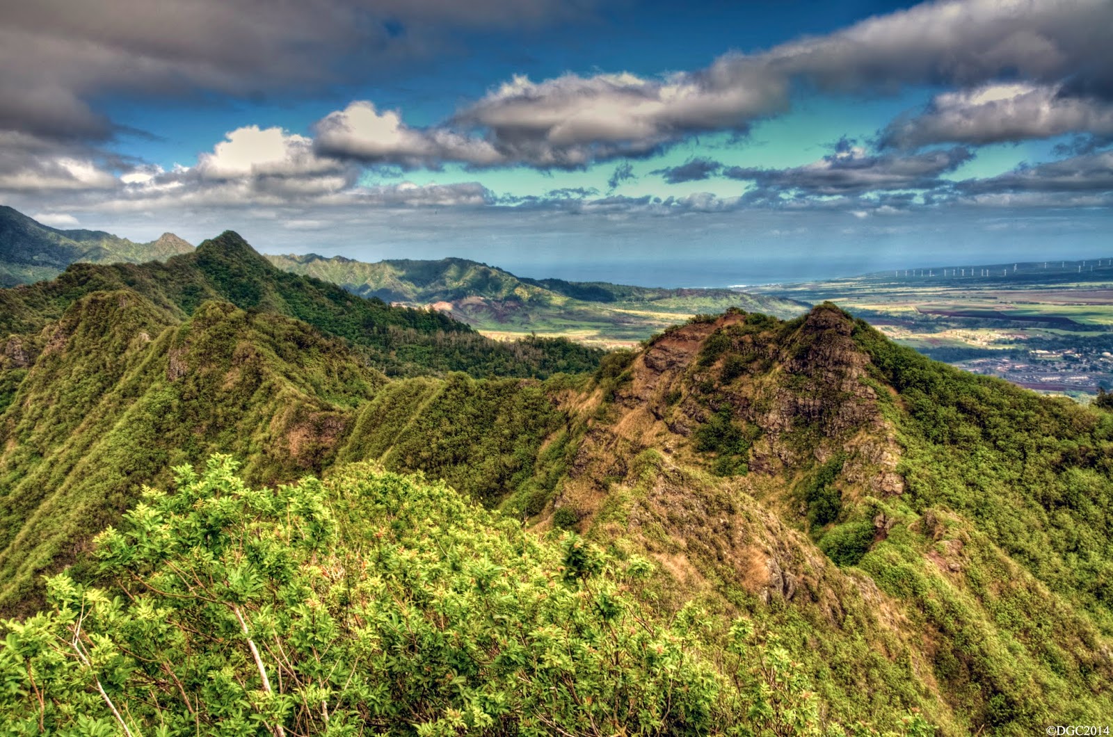 DGC's Hawaii Hiking Tales: 1-25-2014: Waiʻanae Summit Trail - Kaua to ...