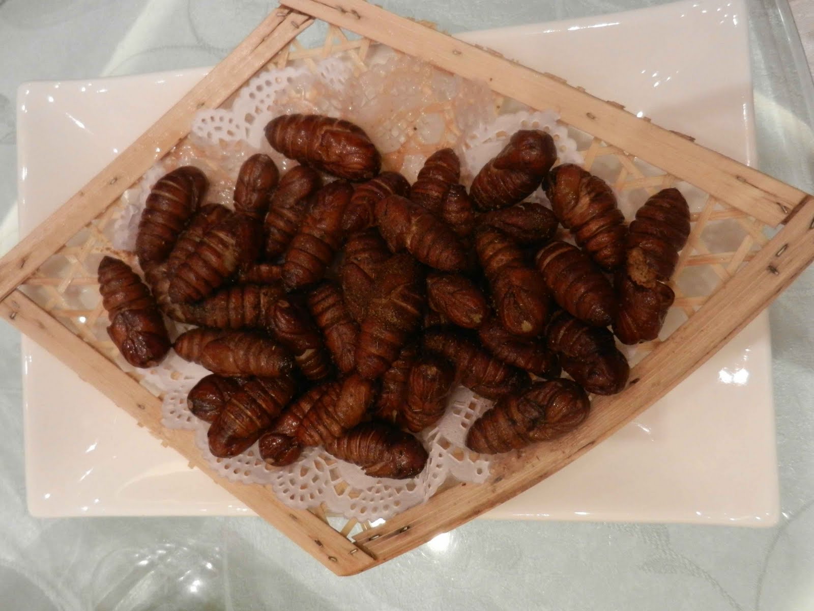 Eating My Way Through China: Fried Silk Worm Cocoons and Chinese Cooking