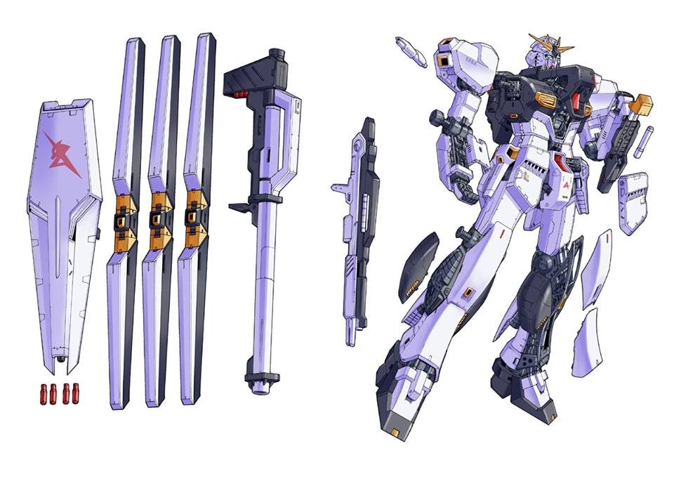 Gundam Mechanical Anatomy Artworks by S.Shimizu