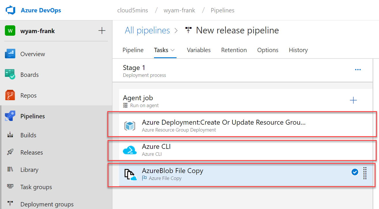 Franky's Notes: Deploy automatically a static website into an Azure ...