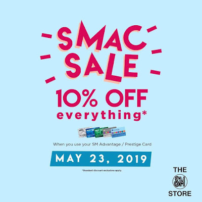 Manila Shopper: SMAC One-Day SALE: May 23 2019