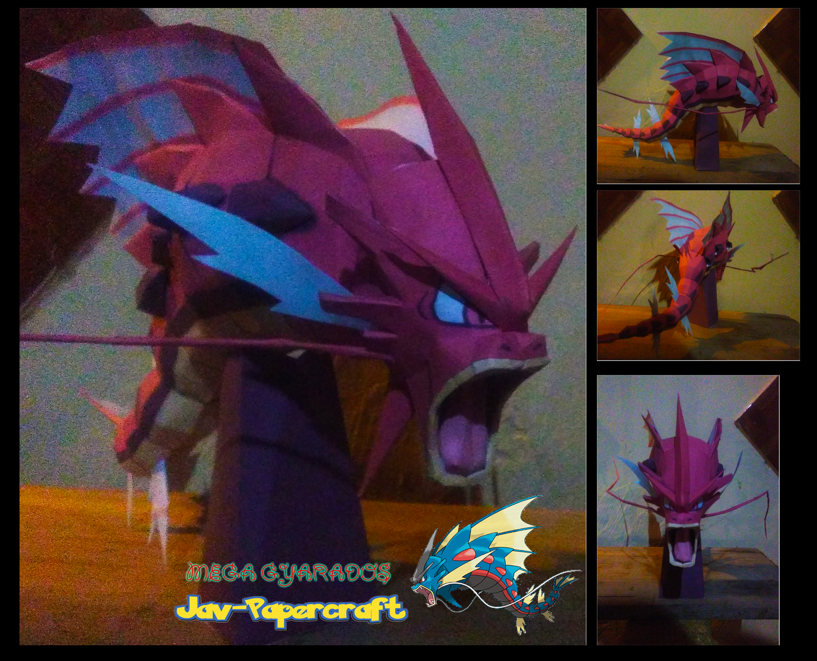 jav-papercraft.blog: mega gyarados