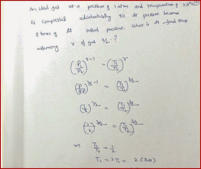 Adiabatic Process and Applications of Adiabatic Process | IIT JEE and ...