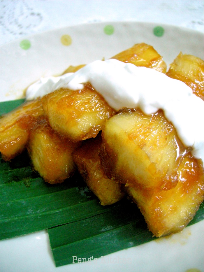 Peng's Kitchen: Steamed Tapioca with Coconut Cream