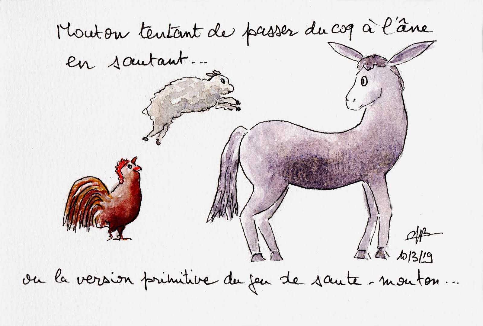 14 manières (habiles) de passer du coq à l'âne