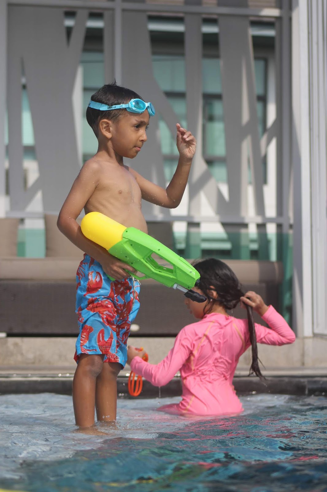 Neo and Diesel's Great Adventures: Diesel's 6th Birthday Pool Party