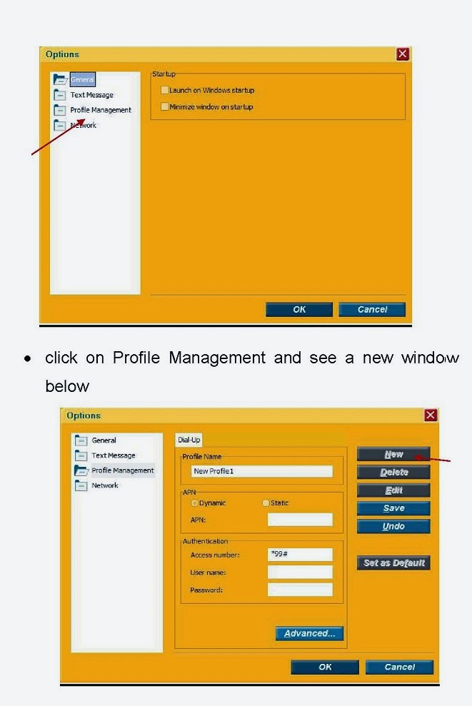 How to convert a normal modem to universal modem