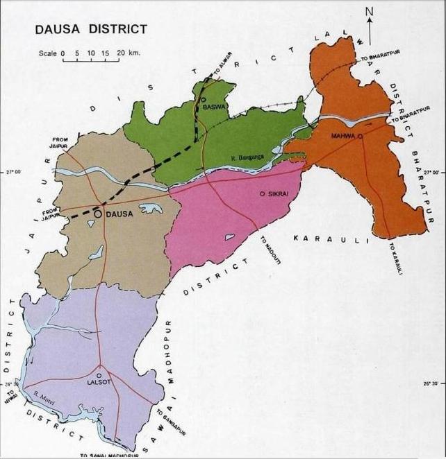 BANDIKUI DOCUMENTRY: Bandikui City Map 31/12/2018