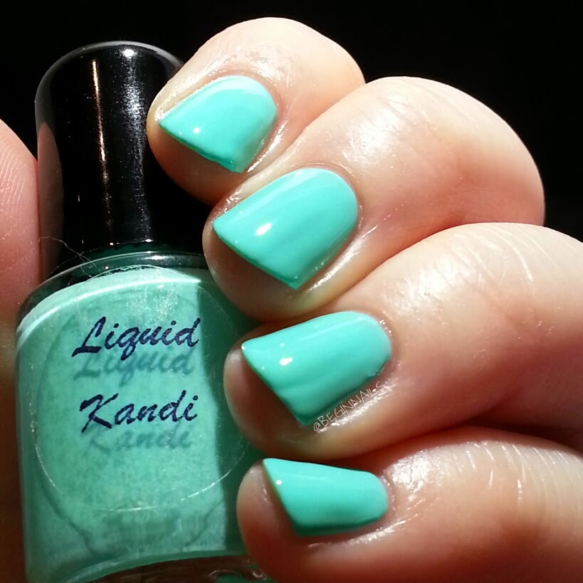 Let's Begin Nails: Liquid Kandi Spring Break Collection Swatch and Review