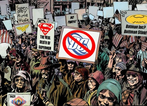What had happen' was.....: DC Comics Fans to Protest Superhero Relaunch ...