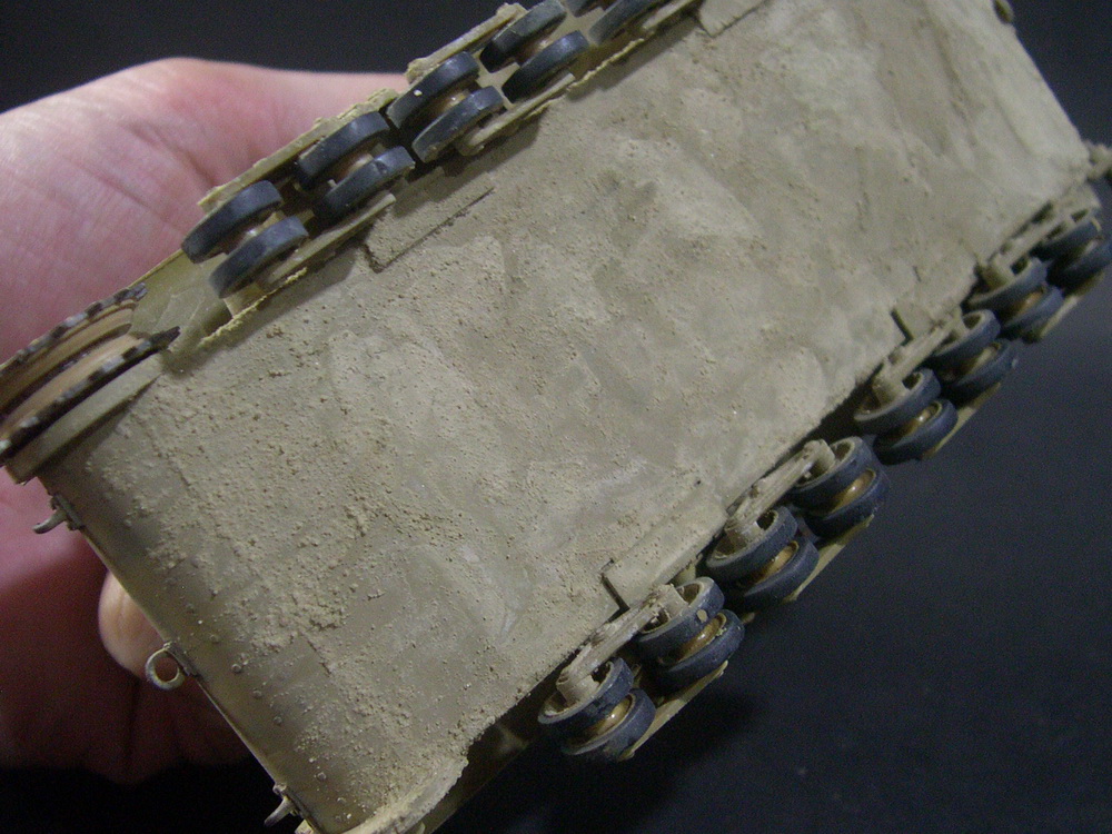 Thor-Modelling Studio: Weathering AFV part 3