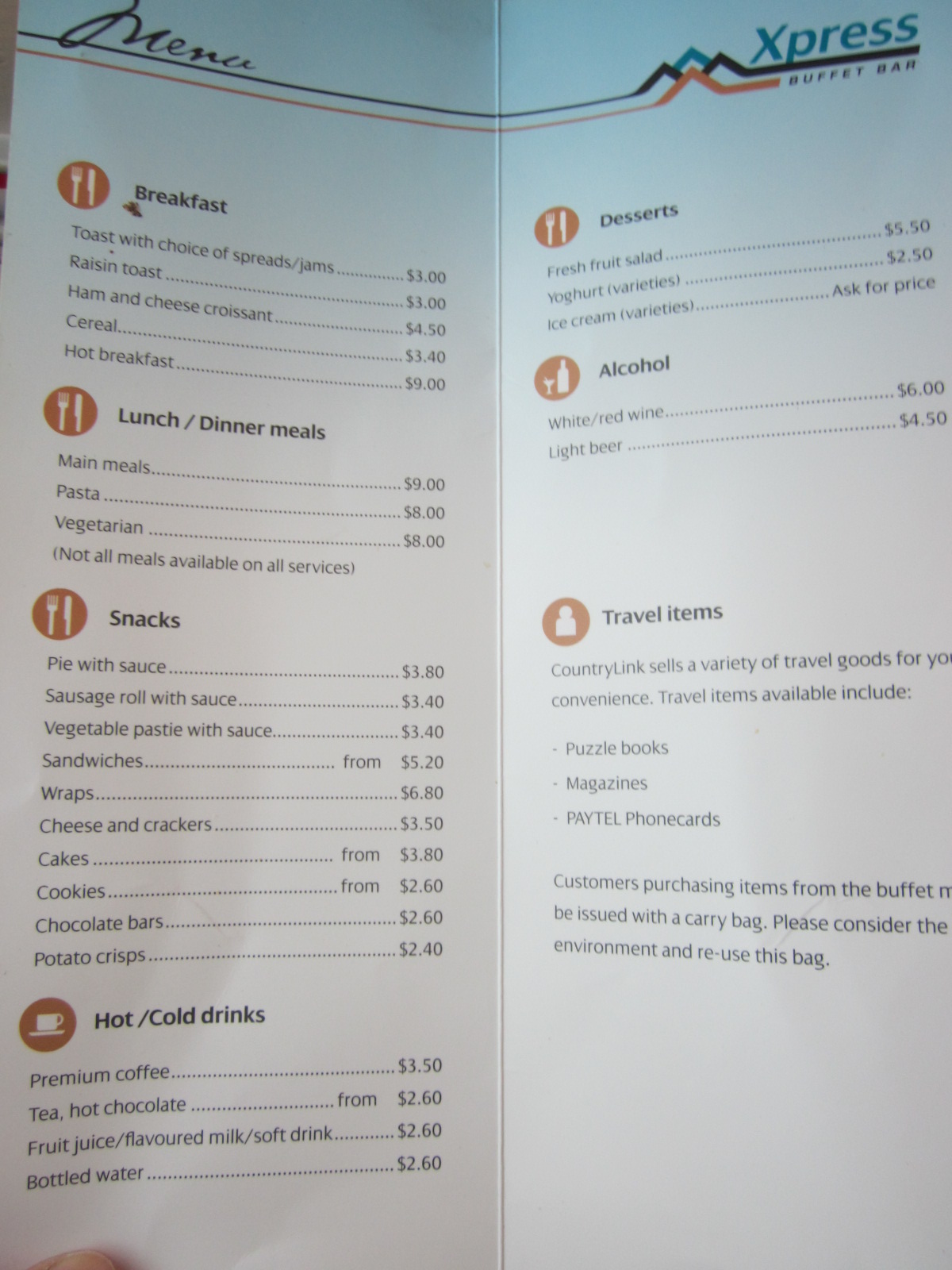 Ray's Retirement: XPT - Albury to Sydney