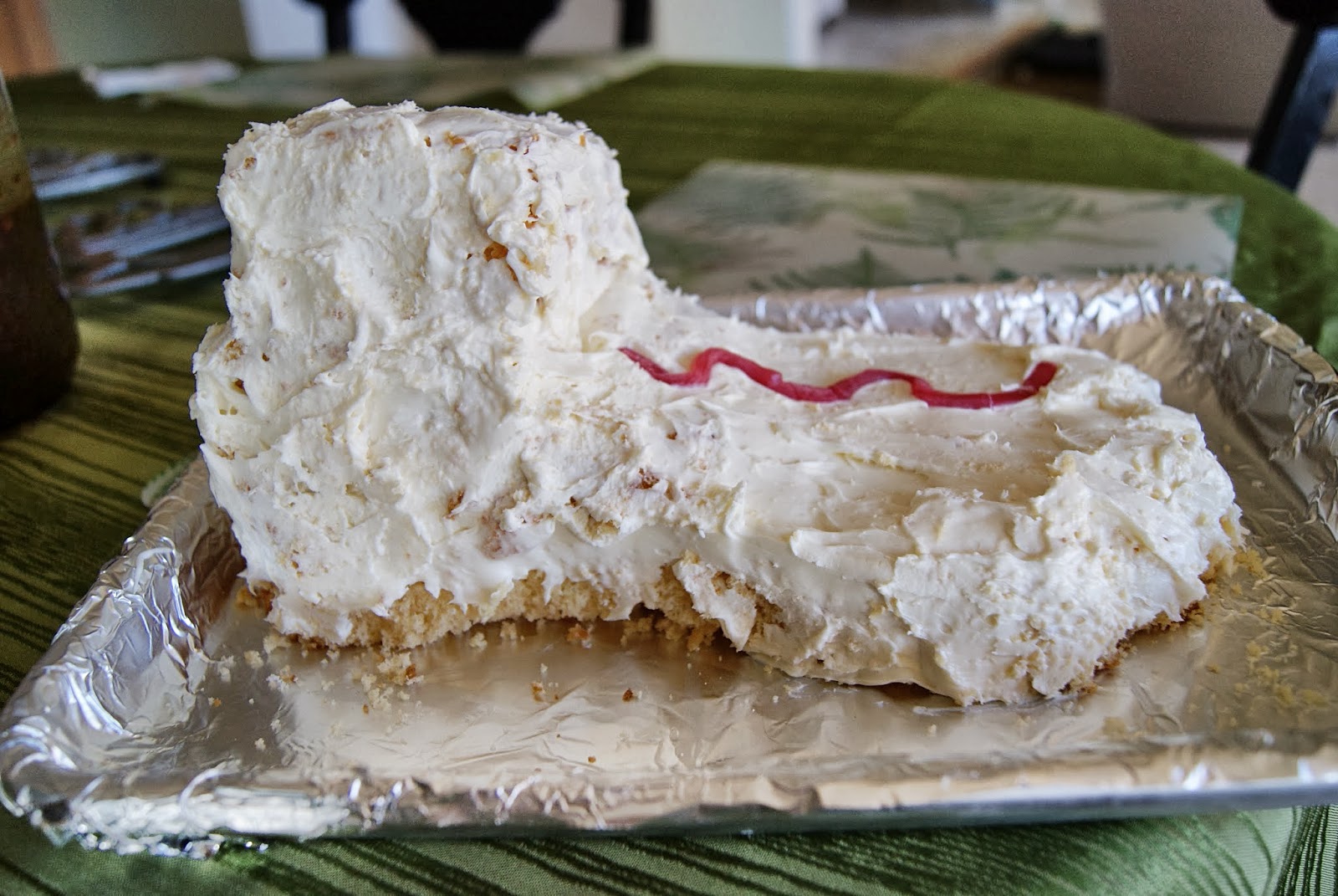 Got Cake?: parasite (in foot) cake.