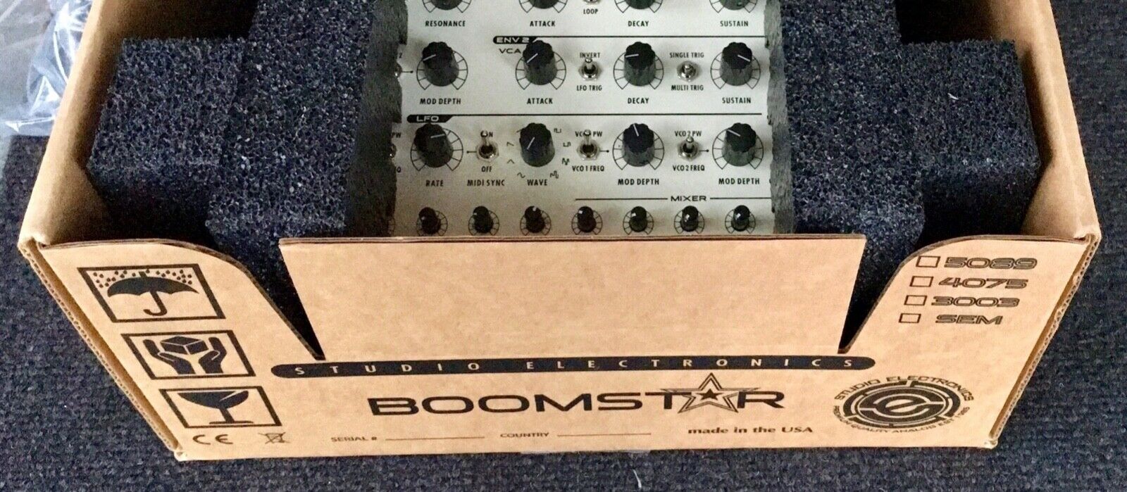 MATRIXSYNTH: Studio Electronics Boomstar SEM SN 100725