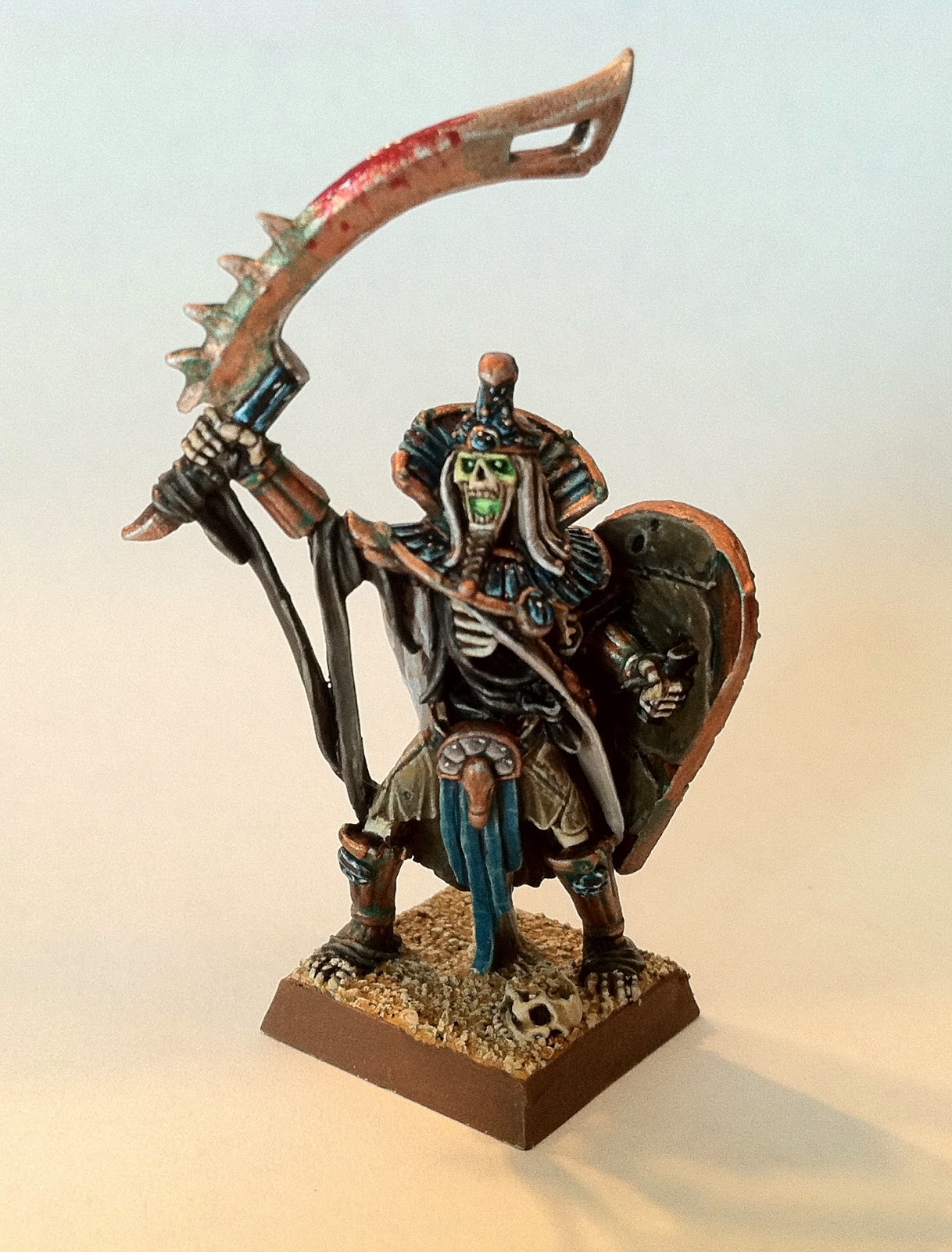 Mengel Miniatures: PAINTING: Tomb Prince Al Ptramose