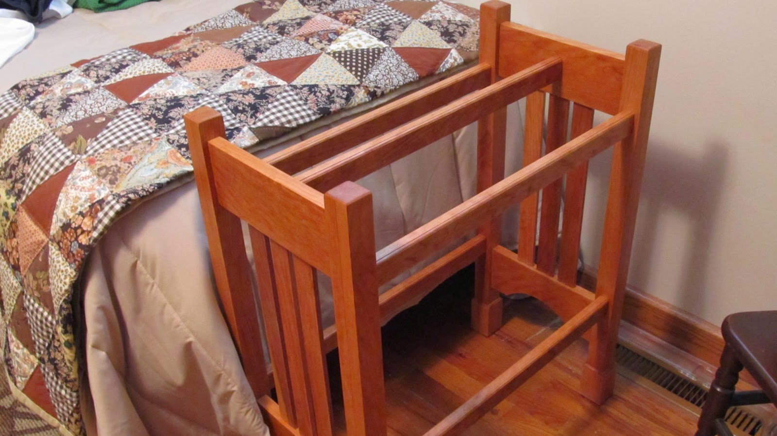 Claudia's Page: Quilt Rack