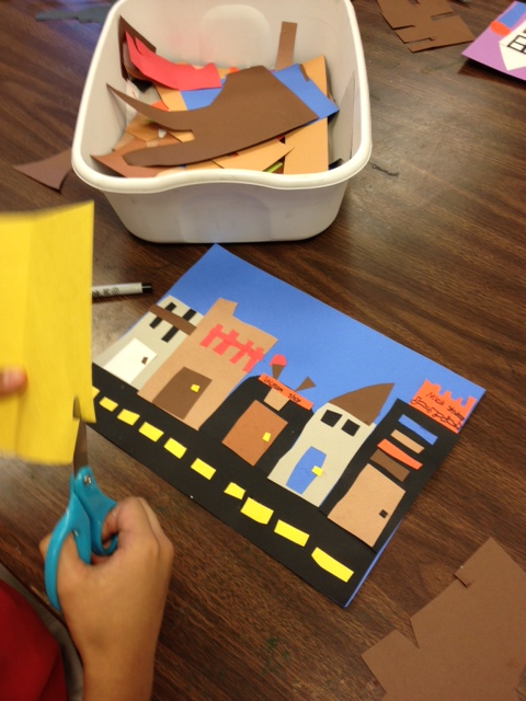 Elfers Art Room: 2nd grade Community Collages