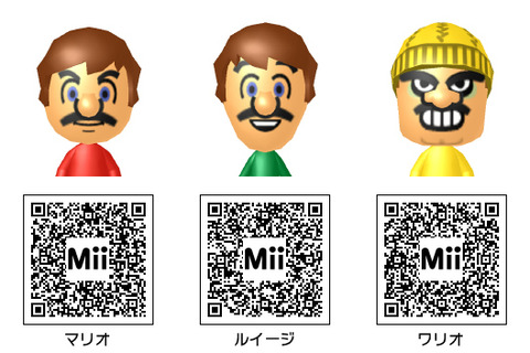 Kuso Gaming: Mii QR Codes