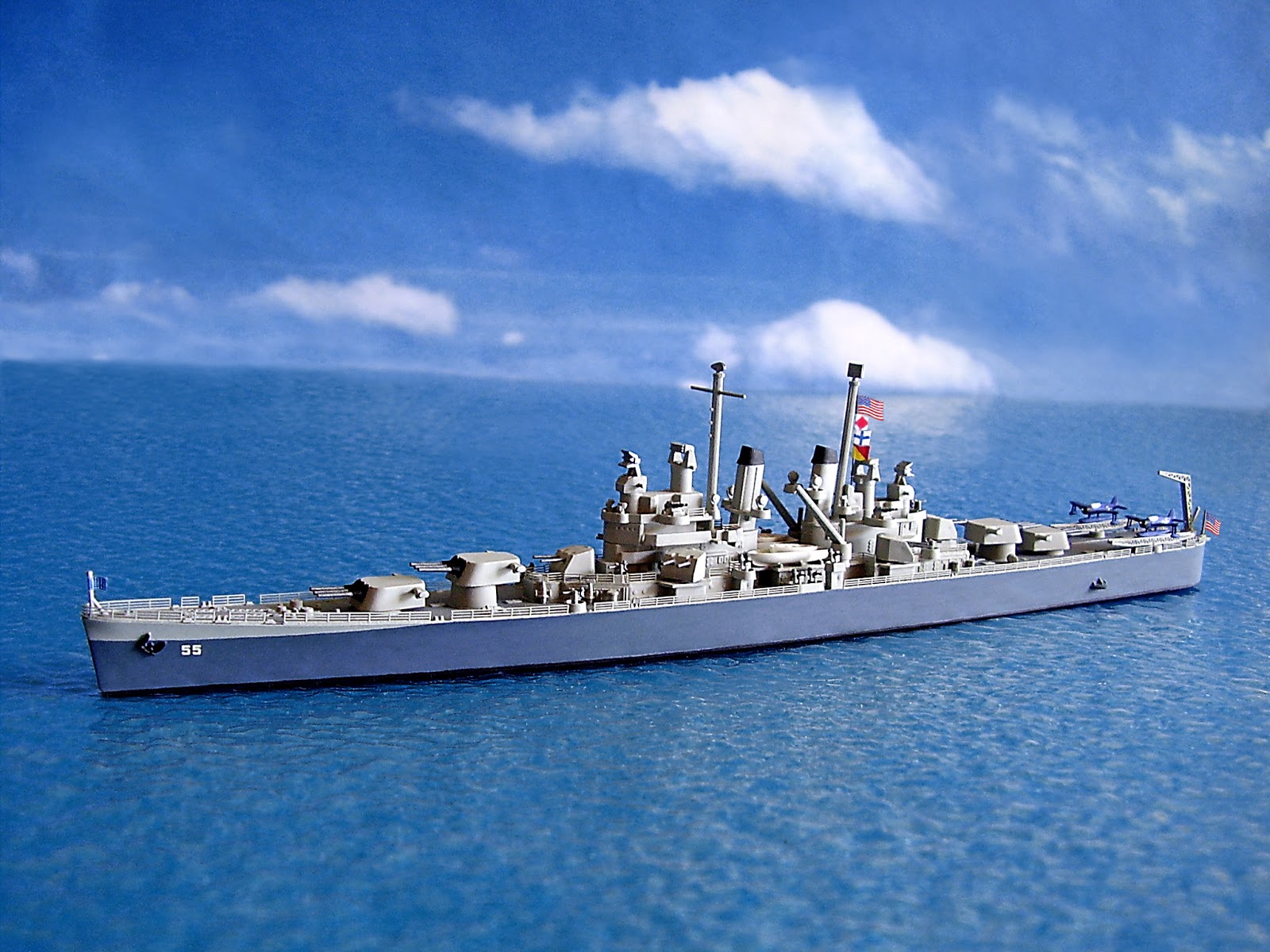 MODELISMO NAVAL DE JOHNNY CHARLIE: Crucero Ligero de EE.UU. "USS ...