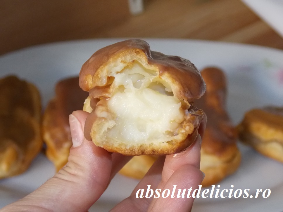 Absolut Delicios: ECLERE - RETETA PAS CU PAS