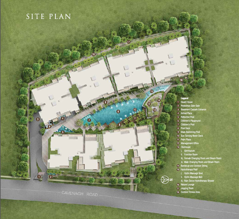 Layout | Waterscape Condo @ Cavenagh By Hiap Hoe