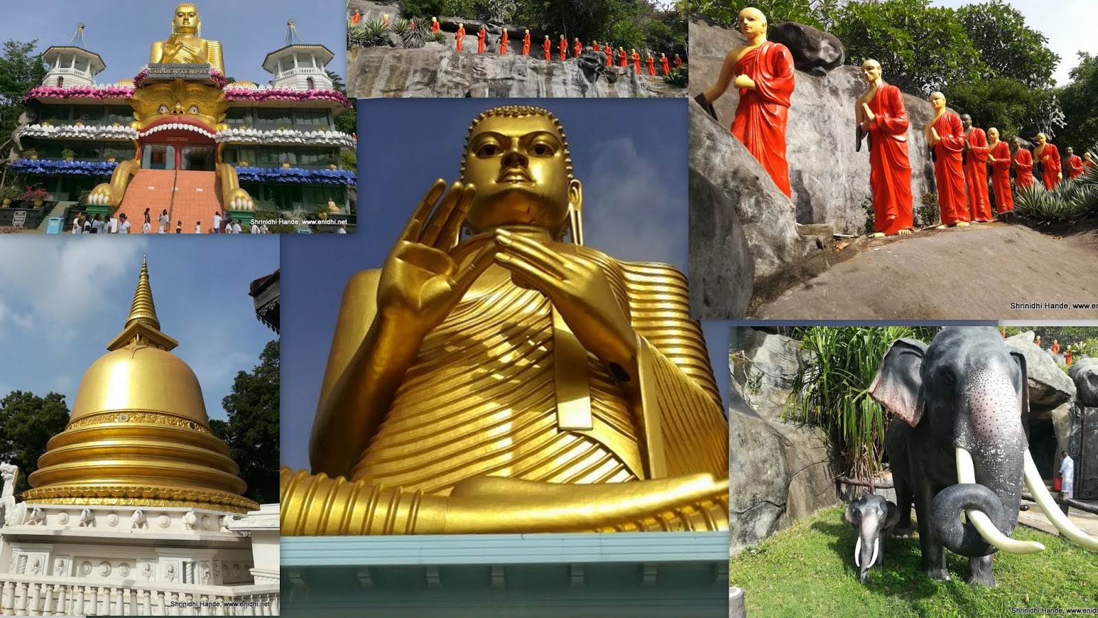 Dambulla Golden temple, Srilanka- worth a visit - eNidhi India Travel Blog